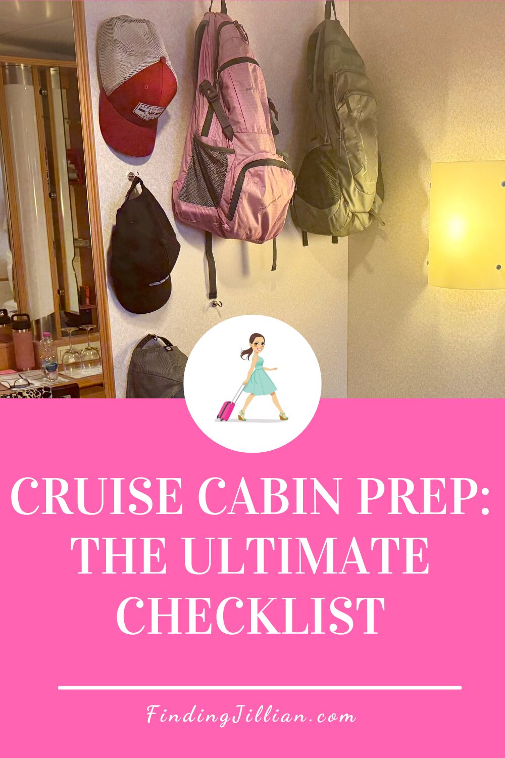 Cruise Cabin Prep Kit -Stateroom Organization