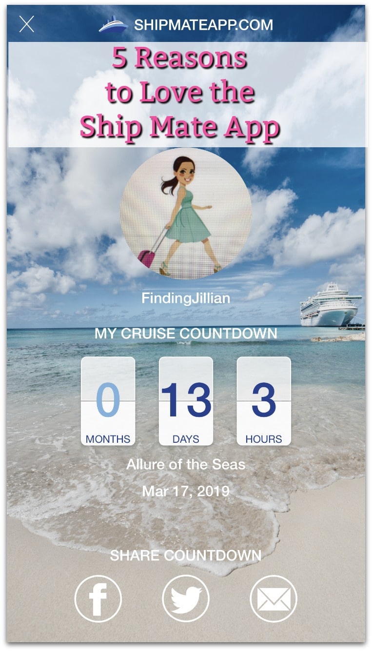 5 Reasons to Love the Ship Mate App ~ Finding Jillian